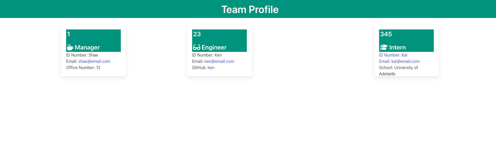 GitHub - shae-thompson/team-profile-generator