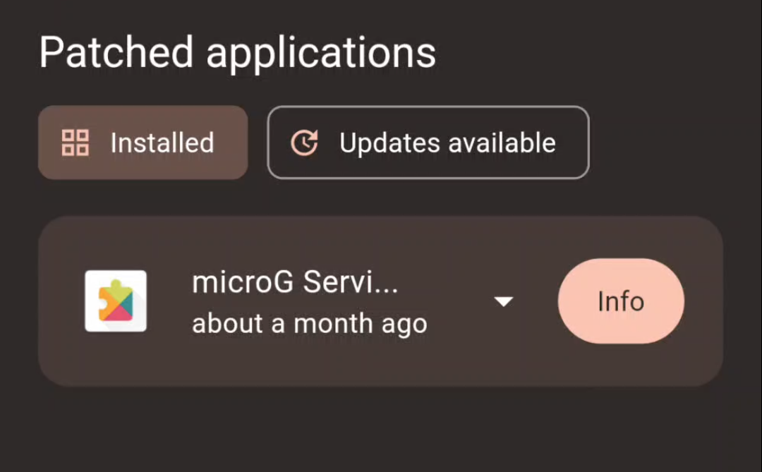 question: The application name not showing up under patched applications · Issue #1155 ...