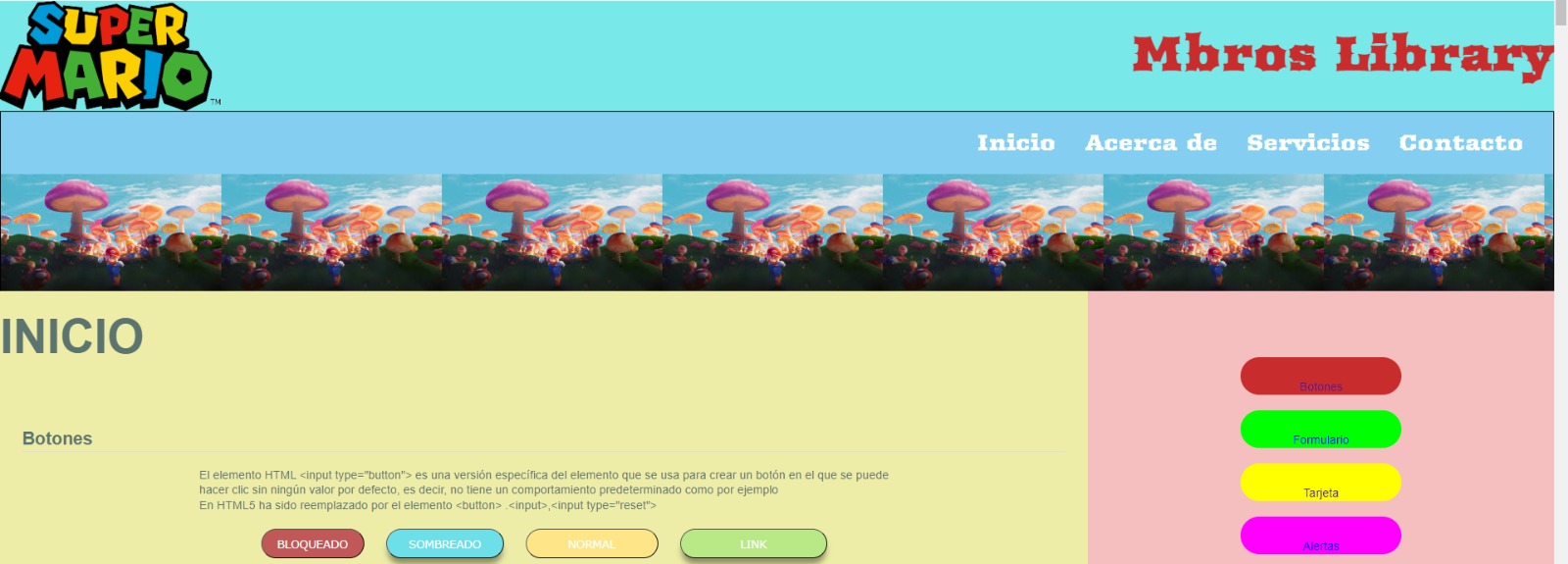 GitHub - edraslazov/MBROS_LIBRARY: Librería a corde al mundo de Mario y sus personajes, dando ...