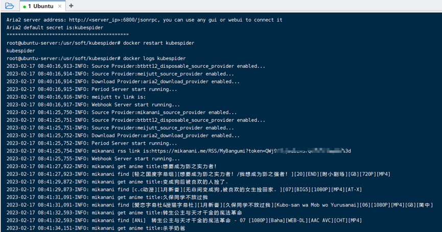 mikanani资源提供器配置无法正常下载 · Issue #40 · opennaslab/kubespider · GitHub