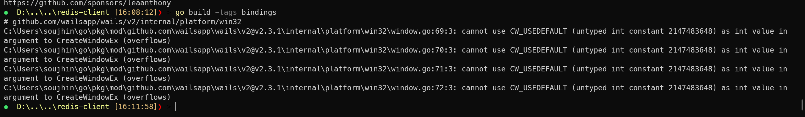 Exit Status 1 After Wails Dev Wails Build · Issue 2420 · Wailsapp Wails · Github