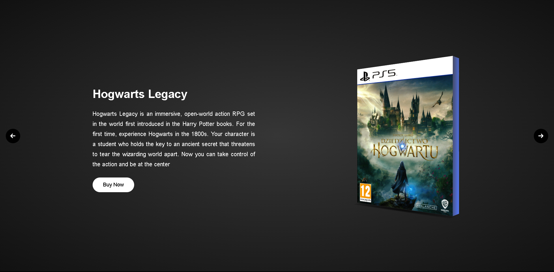 GitHub - GovindGoku/3D-Video-Game-Carousel: A Responsive 3D video game ...
