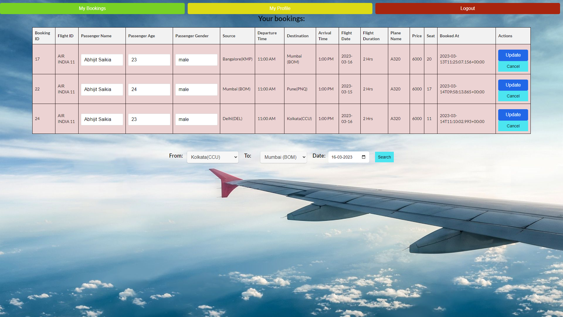 GitHub - AbhijitproSaikia/Flight-Reservation-System: light Reservation ...