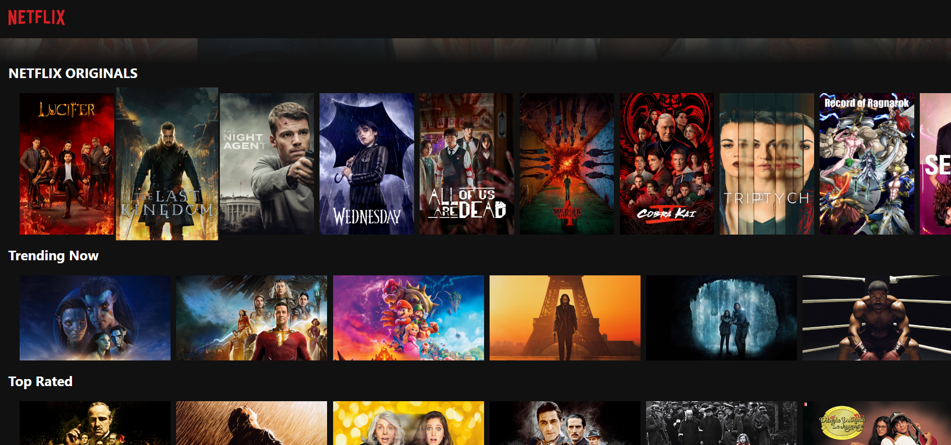 GitHub - Sanket-77/NETFLIX_Clone: NETFLIX CLONE using React, Firebase ...