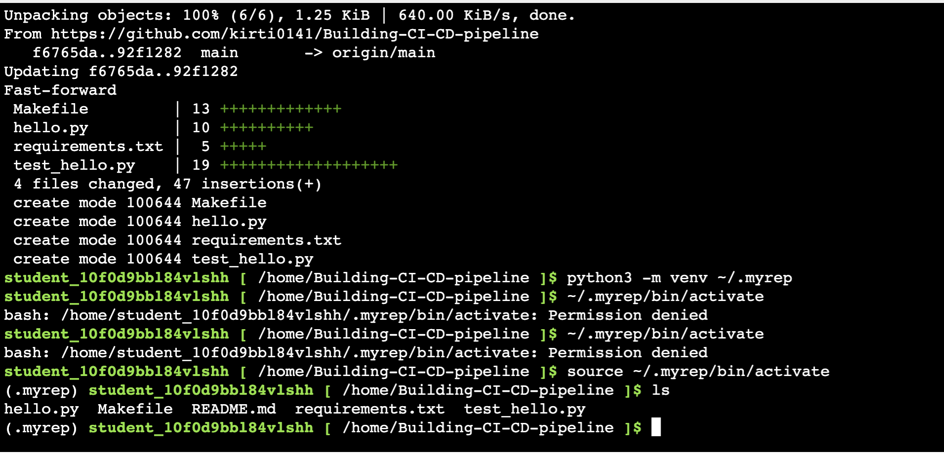 GitHub - kirti-sh/Building-CI-CD-pipeline