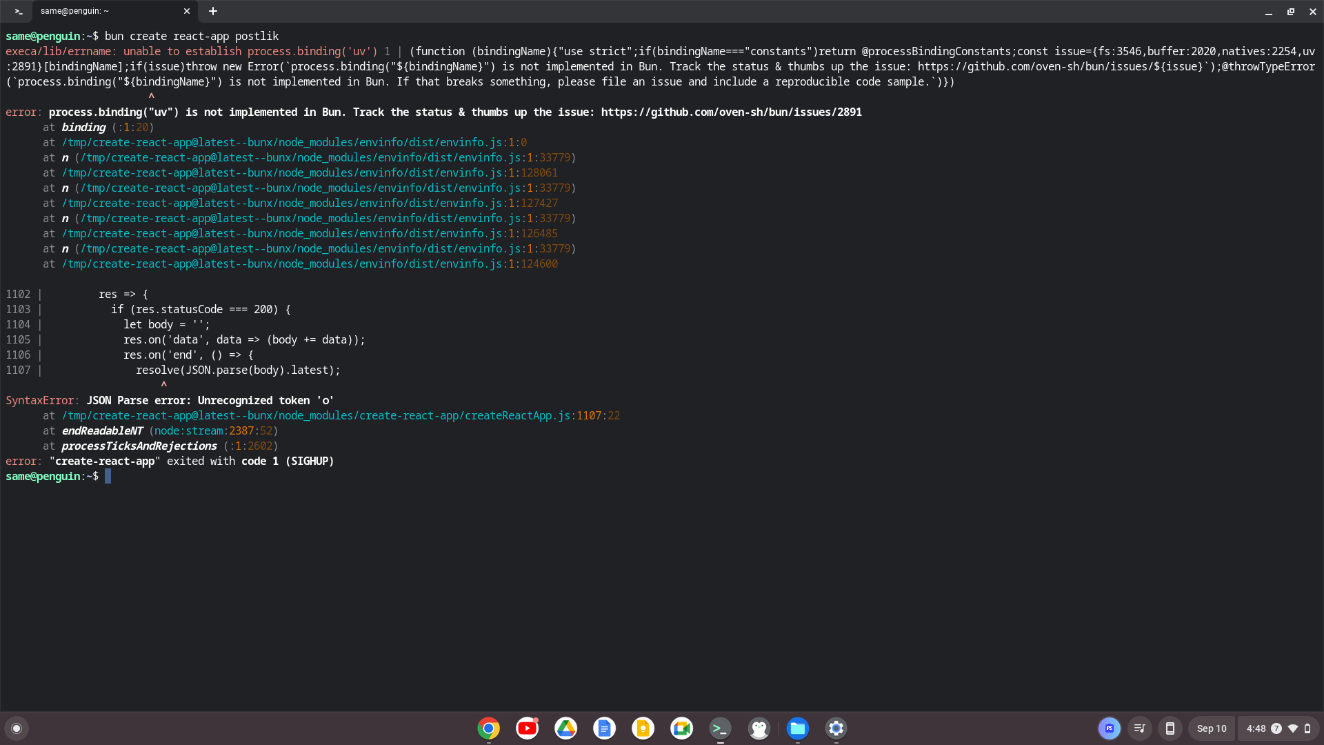create react app error · Issue #4864 · oven-sh/bun · GitHub