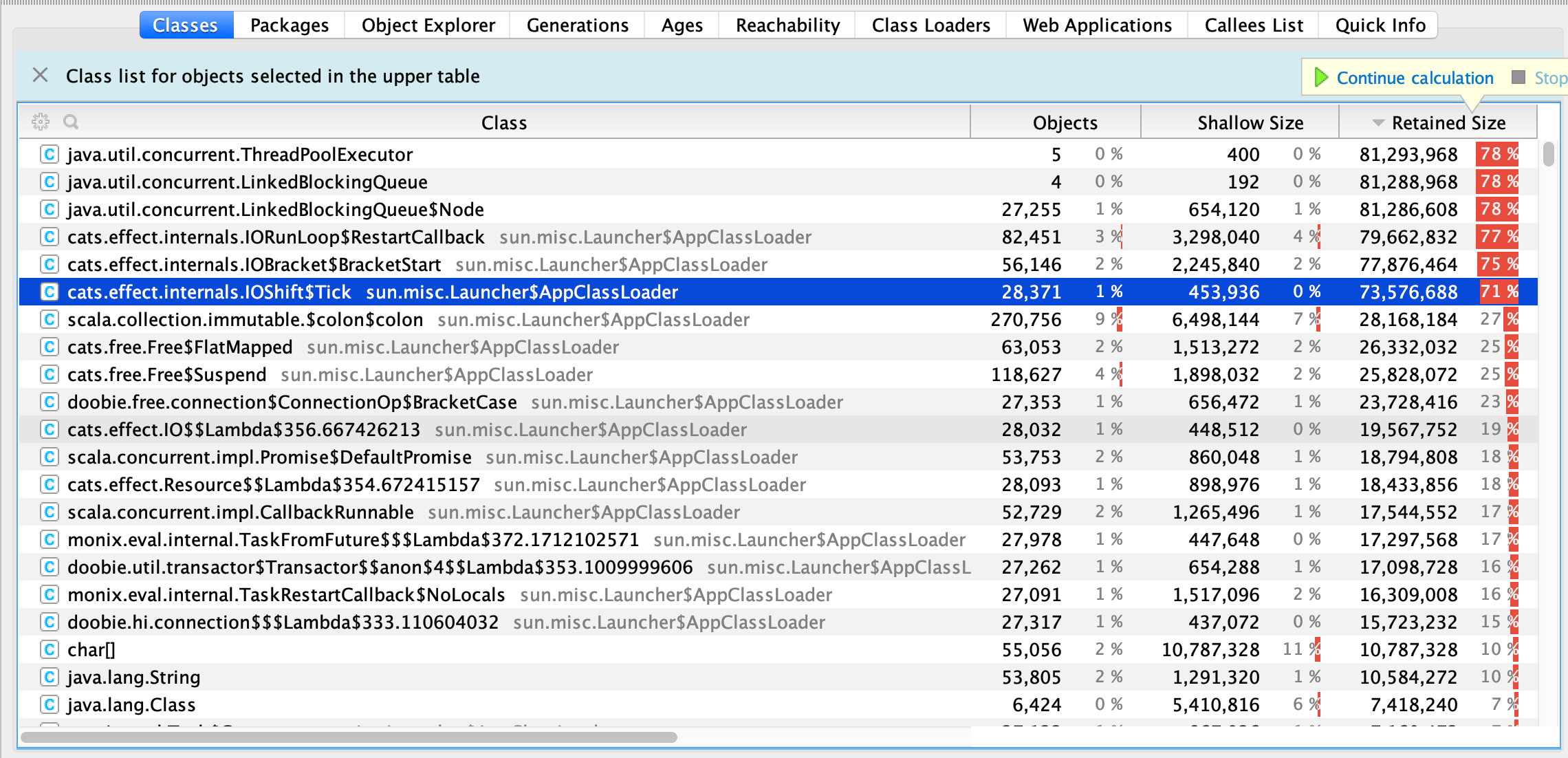 Memory leak with TrampolineExecutionContext$JVMOptimalTrampoline · Issue #870 · monix/monix · GitHub
