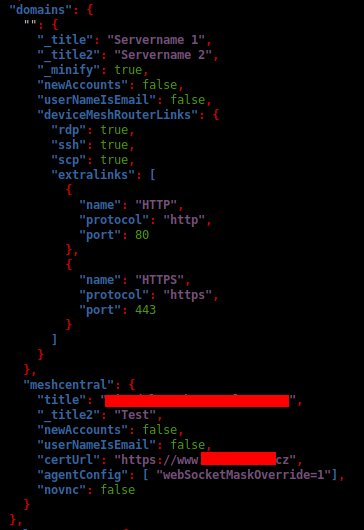Adding HTTP/HTTPS on the device page · Issue #3899 · Ylianst/MeshCentral · GitHub
