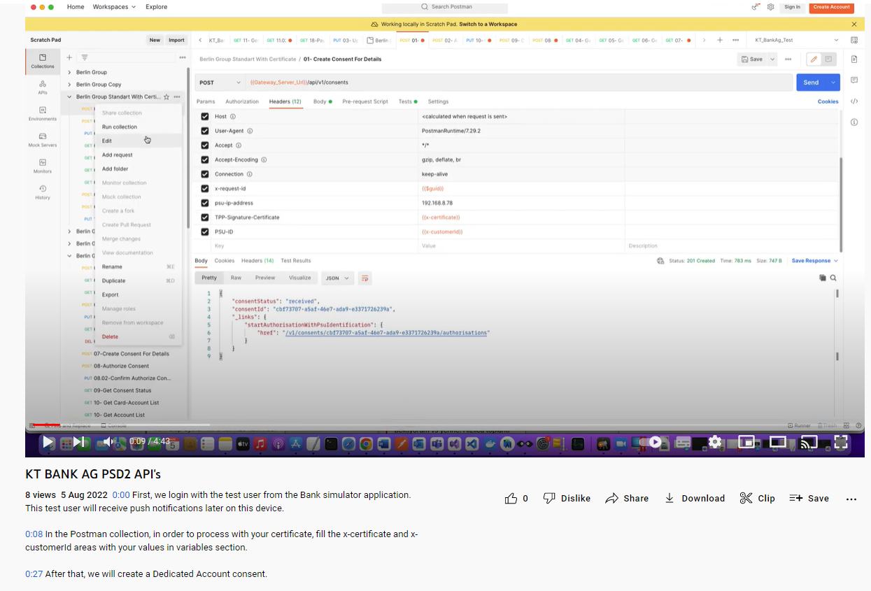 GitHub - kkaradag2/PSD2-Berlin-Group: KT Bank AG Berlin Group standard postman collections
