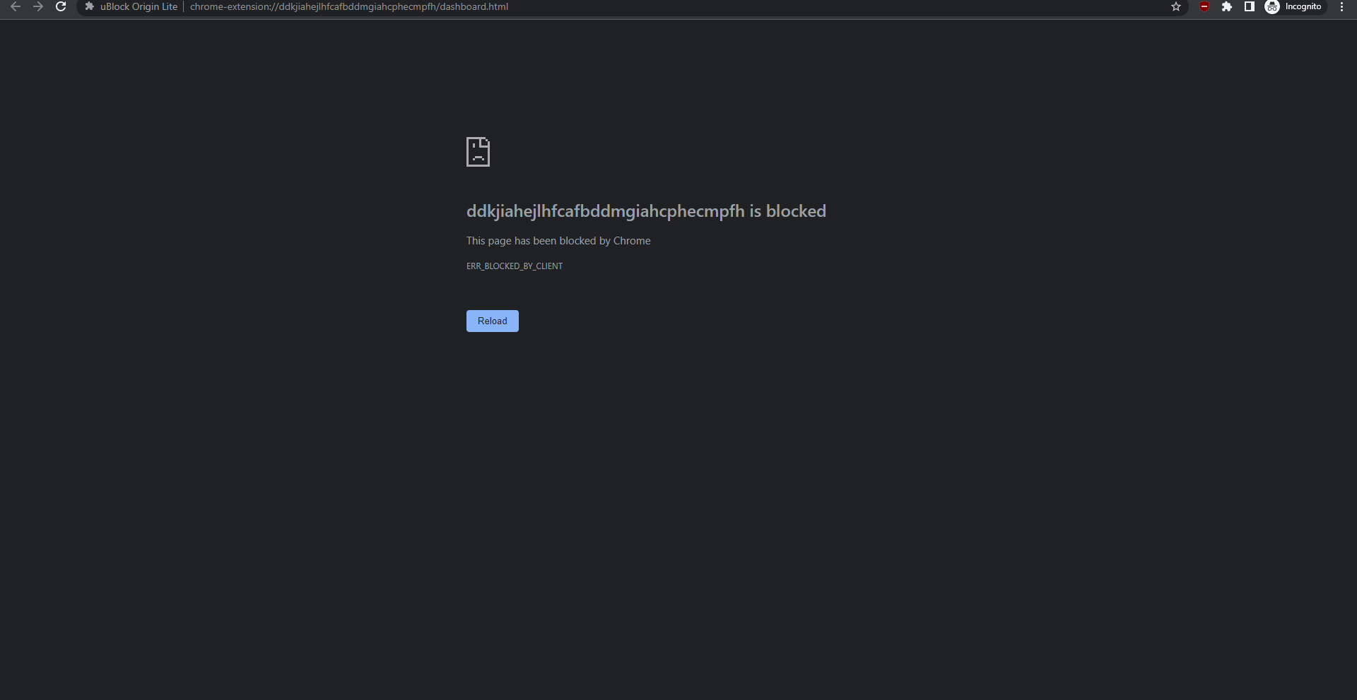 [Chrome Incognito] Opening settings in new page doesn't work as expected · Issue #13 ...