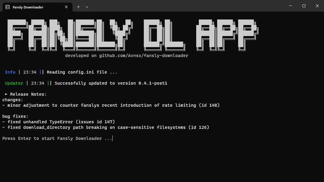 scraping almost nothing? · Issue #159 · Avnsx/fansly-downloader · GitHub