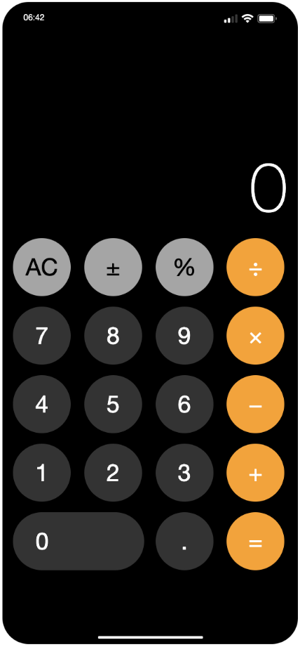 GitHub - marksekla/iPhone-Calculator