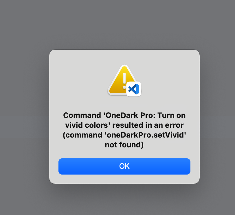 Turn On Vivid Colors · Issue 676 · Binaryify Onedark Pro · Github