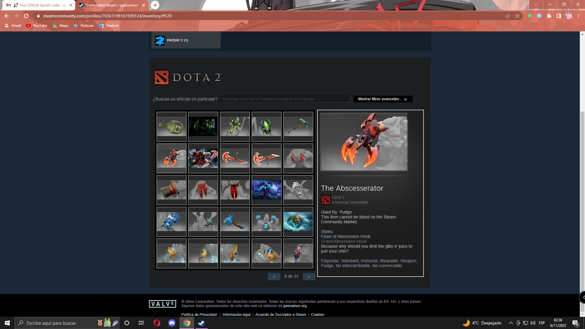 Mis skins de dota del ti10 no pueden ser comerciadas · Issue #5026 · ValveSoftware/Dota2 ...