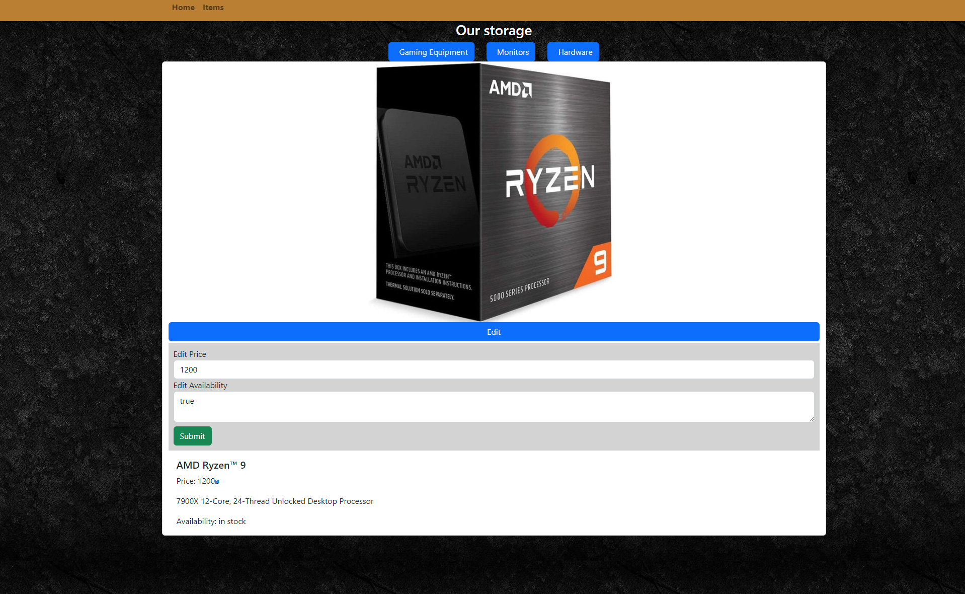 GitHub - OfekSade/ElectronicStore: made by Ofek Sade, Daniel Korshonov