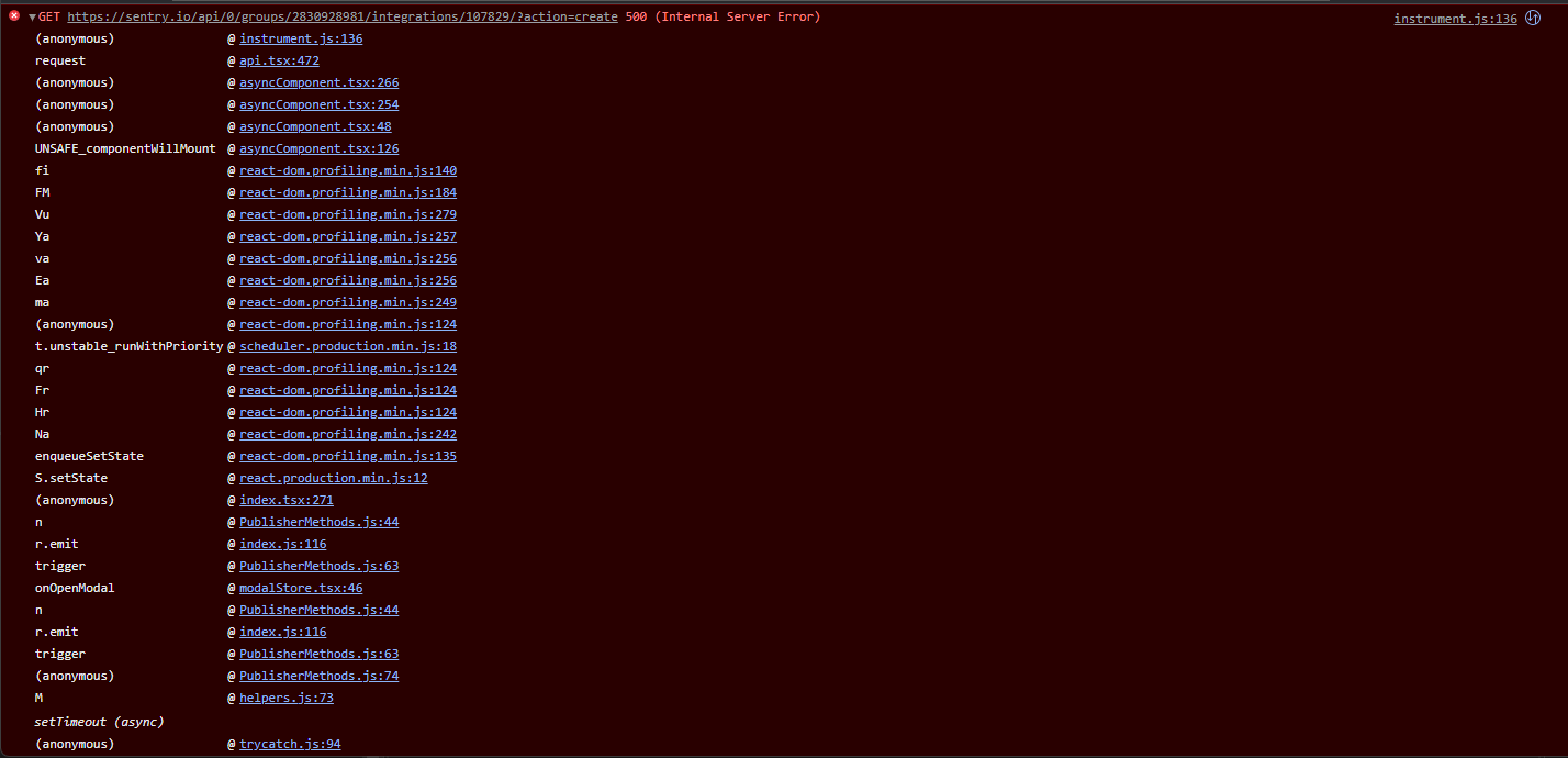 Creating a new linked Azure DevOps issue shows error screen "oops" · Issue #31951 · getsentry ...