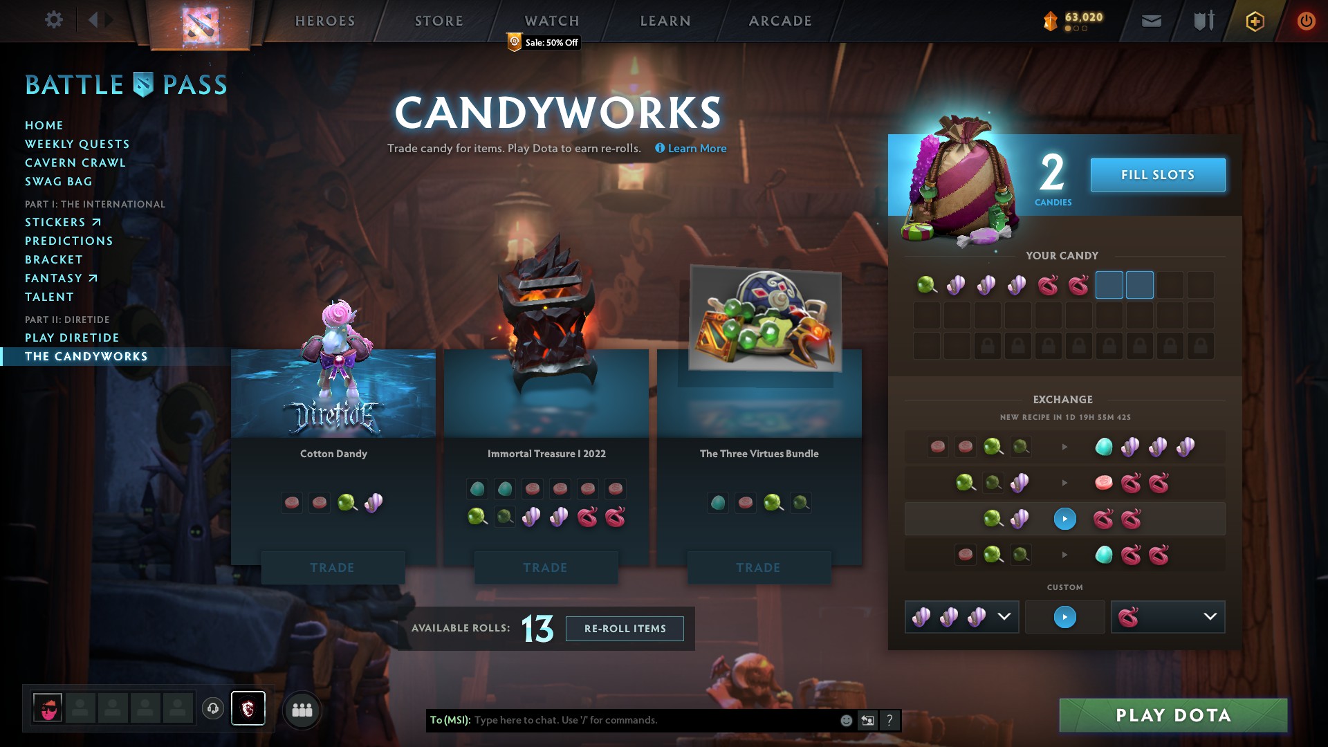 Haven't receive my Candy reimbursement. · Issue #5205 · ValveSoftware/Dota2-Gameplay · GitHub