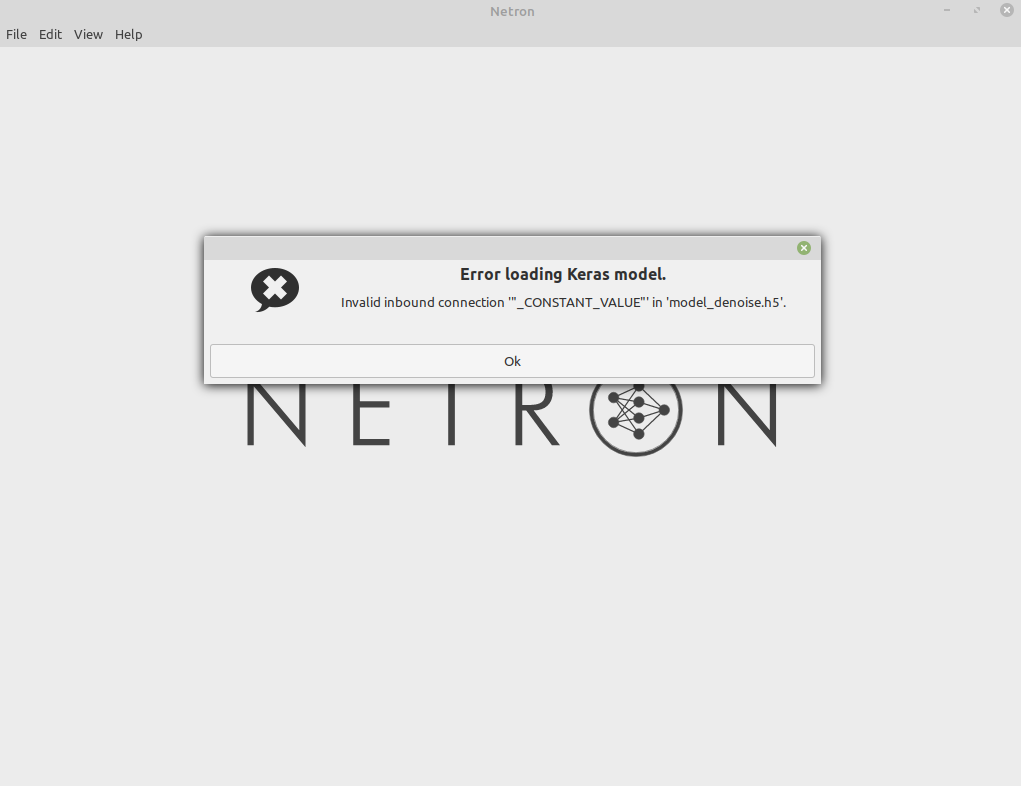 Keras: invalid inbound connection _CONSTANT_VALUE · Issue #900 · lutzroeder/netron · GitHub