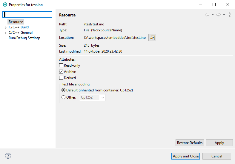 Eclipse Has Multiple File Encoding Options The Default File Encoding Setting May Be