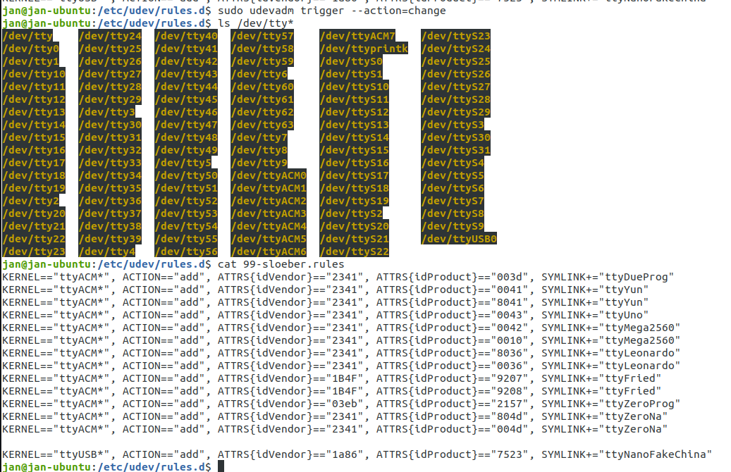 Serial monitor is not reconnected if a symlink is used instead of the device · Issue #1444 ...