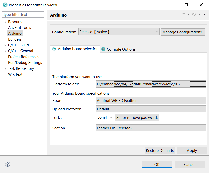 Cannot Upload To Board · Issue 714 · Sloeberarduino Eclipse Plugin · Github