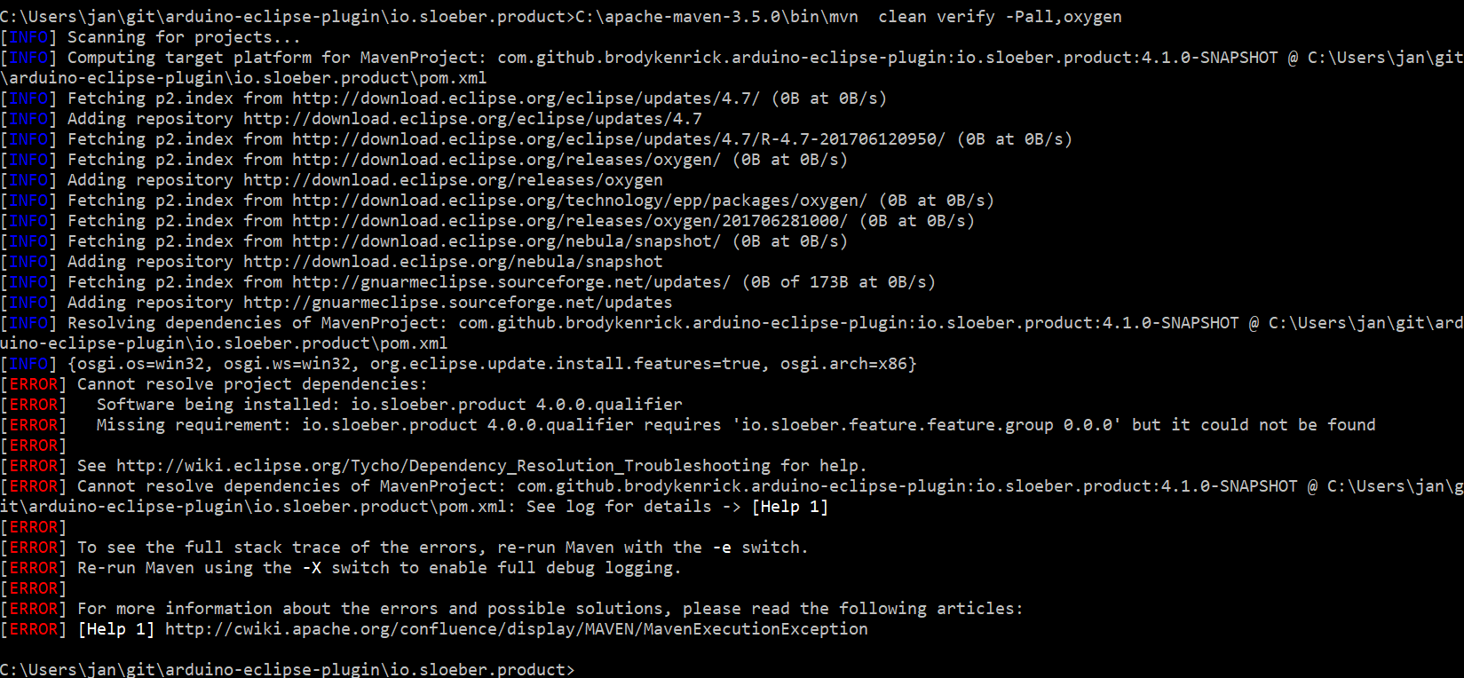 Add Support For Oxygen · Issue 574 · Sloeberarduino Eclipse Plugin · Github 5049