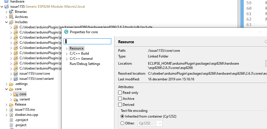 Platform change includes old platform · Issue #1155 · Sloeber/arduino-eclipse-plugin · GitHub