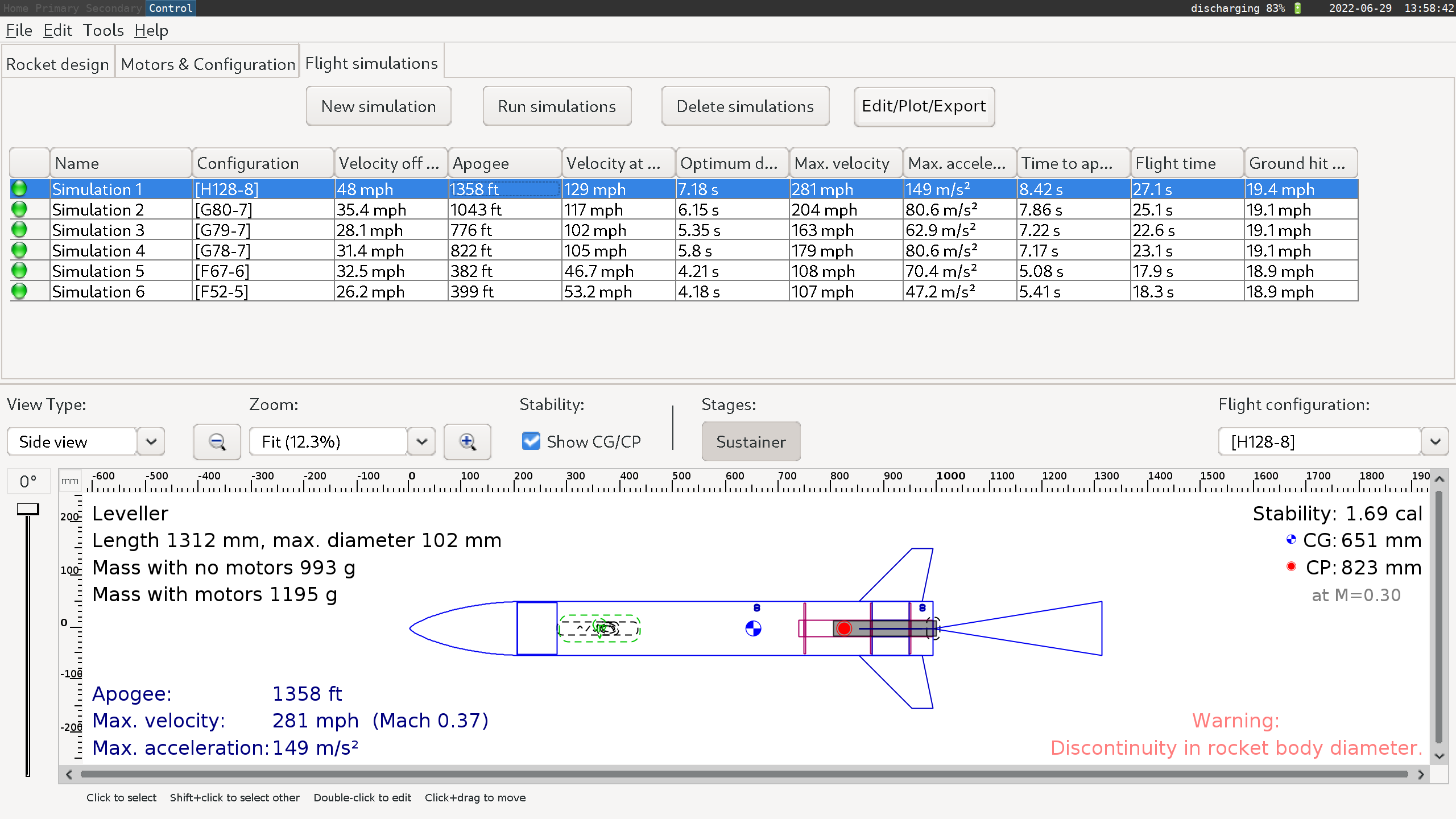 Feature request: Add Launch Conditions and Simulations Options to Motors & Configuration tab ...