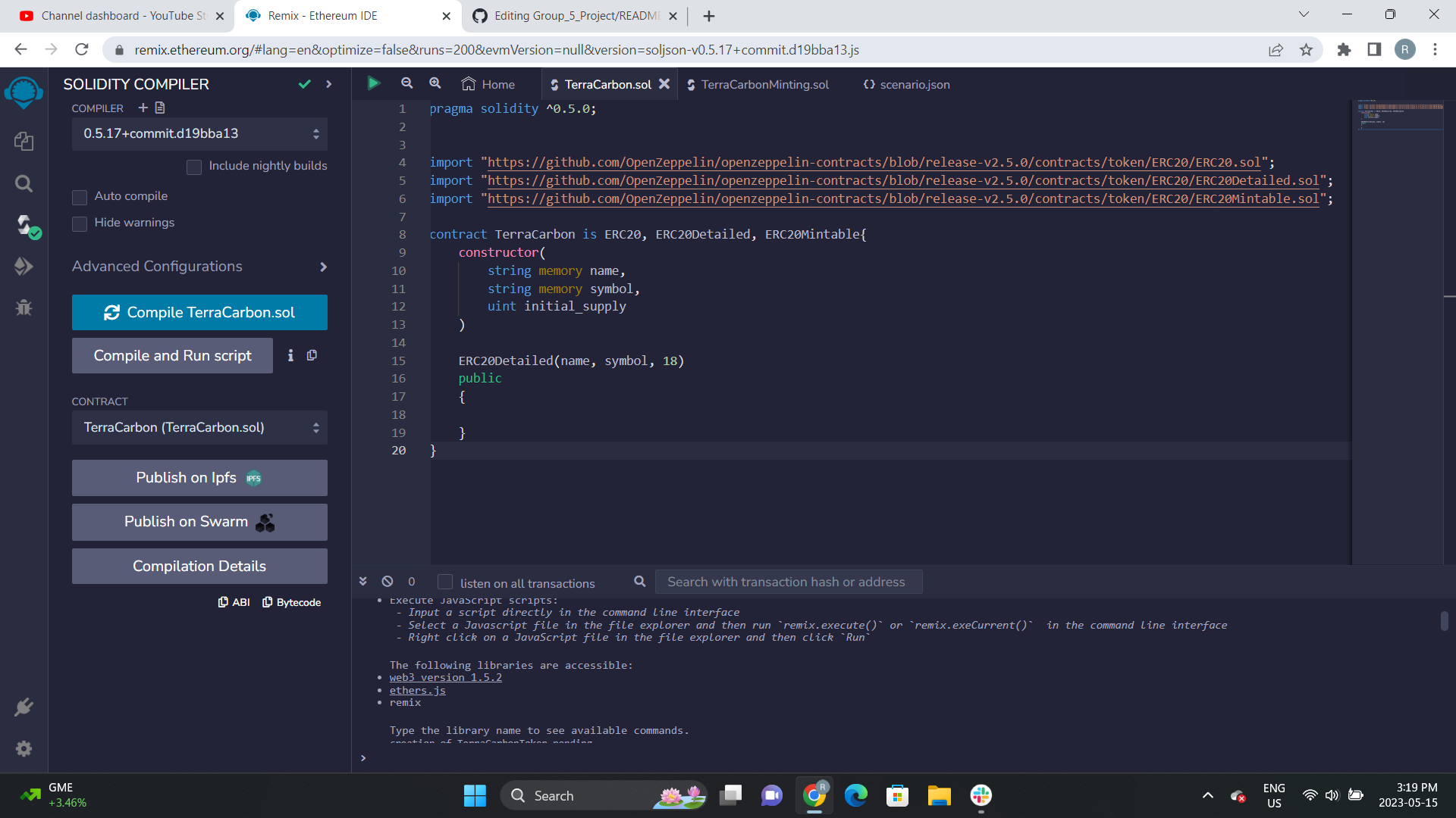 GitHub - zel1001/Group_5_Project: Carbon Neutral Token
