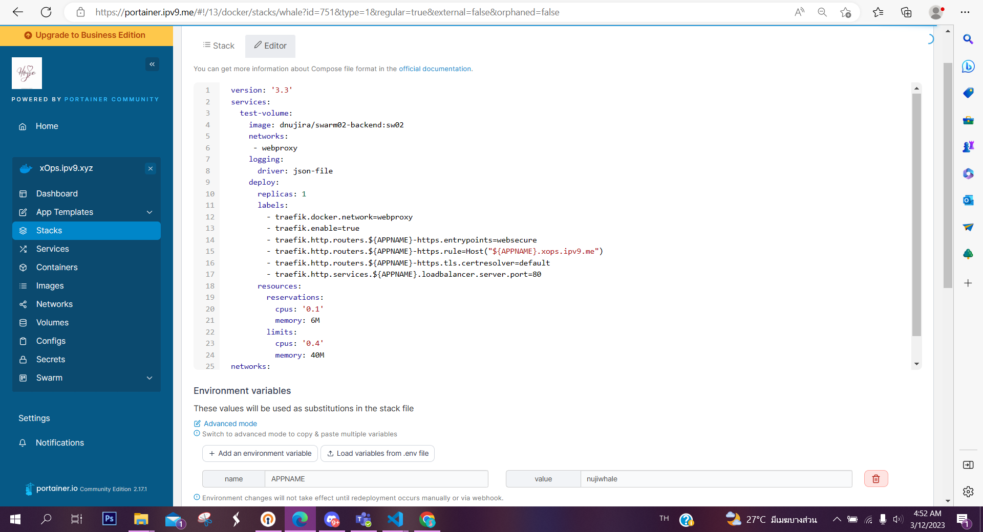 GitHub - DNujira/swarm02
