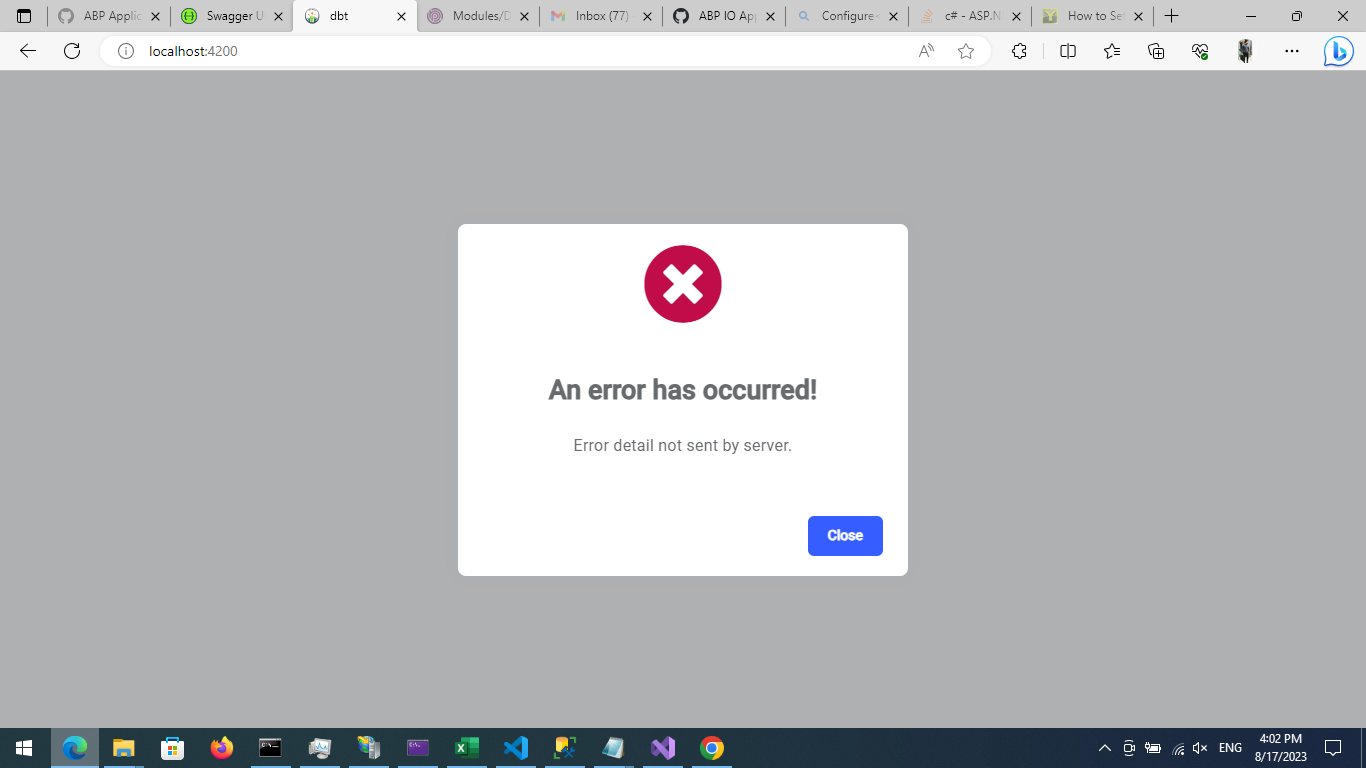 ABP IO App Token Expired · Issue #17390 · abpframework/abp · GitHub