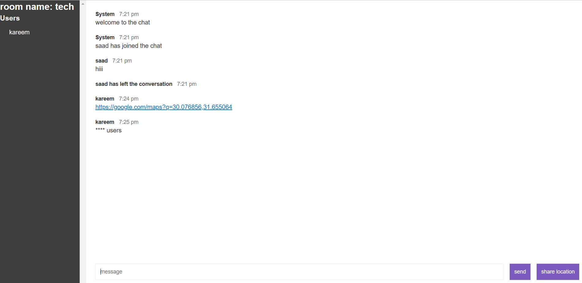 GitHub - KareemMedhatSe/chatApp: web based application on which users can create chat room which ...