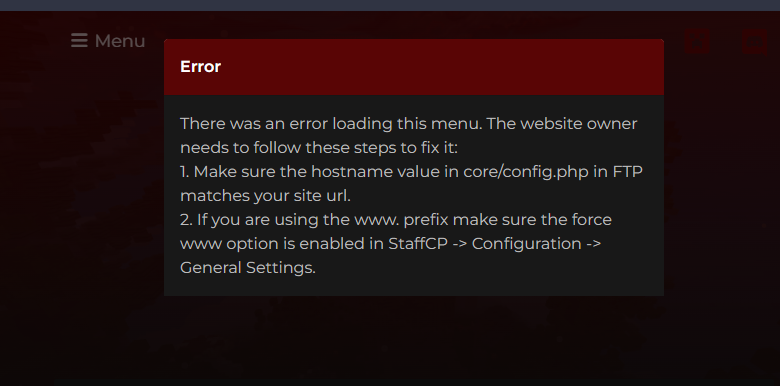 Login error · Issue #3357 · NamelessMC/Nameless · GitHub