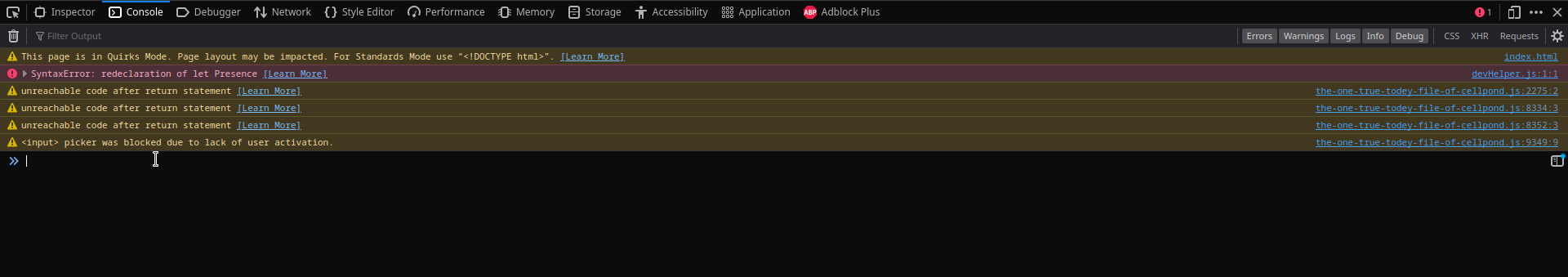 It just completely broke · Issue #314 · TodePond/CellPond · GitHub