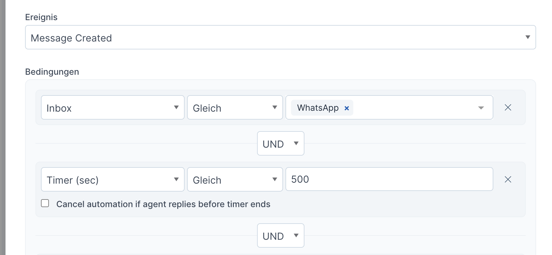 [CW-1579] Improving automatic replies UX · Issue #6945 · chatwoot/chatwoot · GitHub