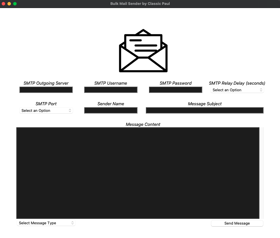 GitHub - classicpauldev/bulk-mail-sender-tkinter