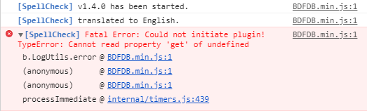 [BUG] - SpellCheck Not Loading · Issue #394 · mwittrien/BetterDiscordAddons · GitHub
