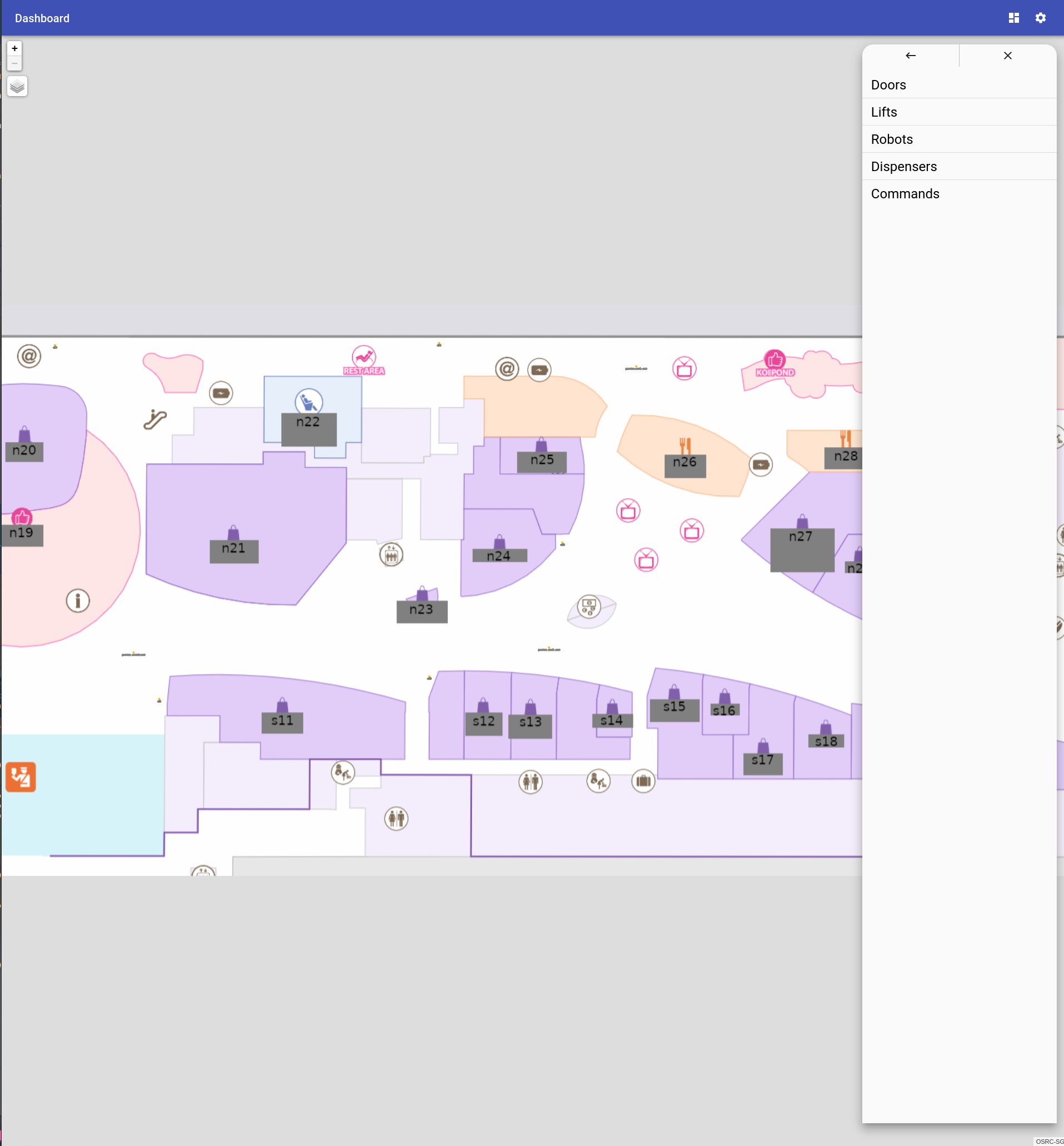 Fix romi-dashboard zoom out for airport demo · Issue #115 · open-rmf/rmf-web · GitHub