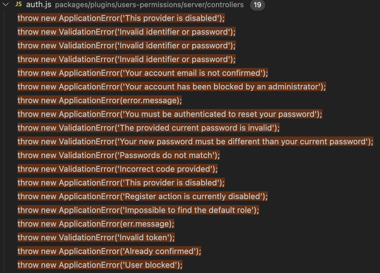 ServerError: Inconsistent handling of invalid input · Issue #15648 · strapi/strapi · GitHub