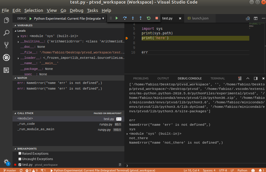 Hide internals when evaluating invalid expressions (or other errors from the debugger) · Issue ...