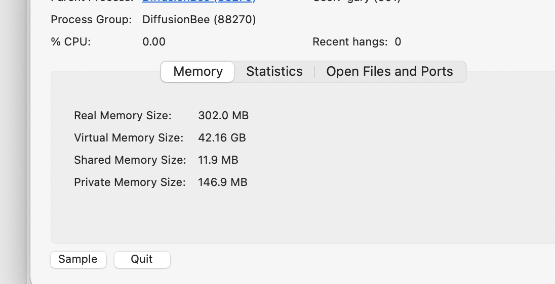Black screen outputs on Intel MacBook Pro · Issue #263 · divamgupta/diffusionbee-stable ...