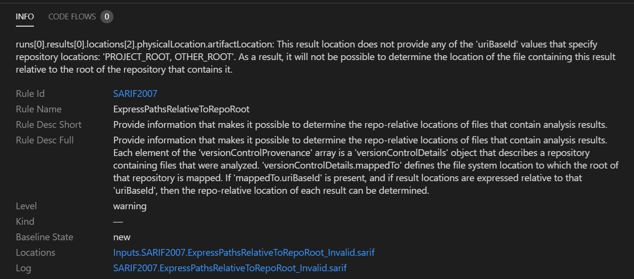 Don't display both short and full rule description · Issue #291 · microsoft/sarif-vscode ...