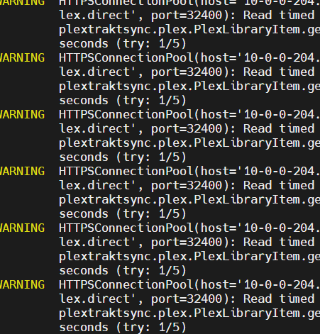 Is it just me or PTS is trying to read through all my plex library even ...