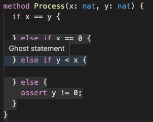 Suggestions for ghost highlighting · Issue #126 · dafny-lang/ide-vscode · GitHub