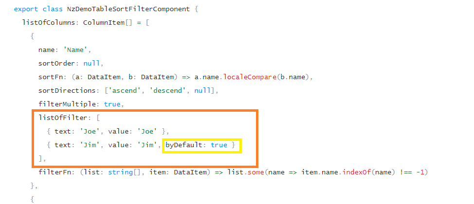 Apply filter on table column · NG-ZORRO ng-zorro-antd · Discussion ...