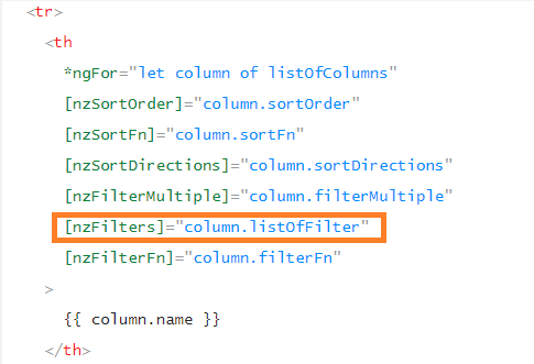 Apply filter on table column · NG-ZORRO ng-zorro-antd · Discussion #7831 · GitHub