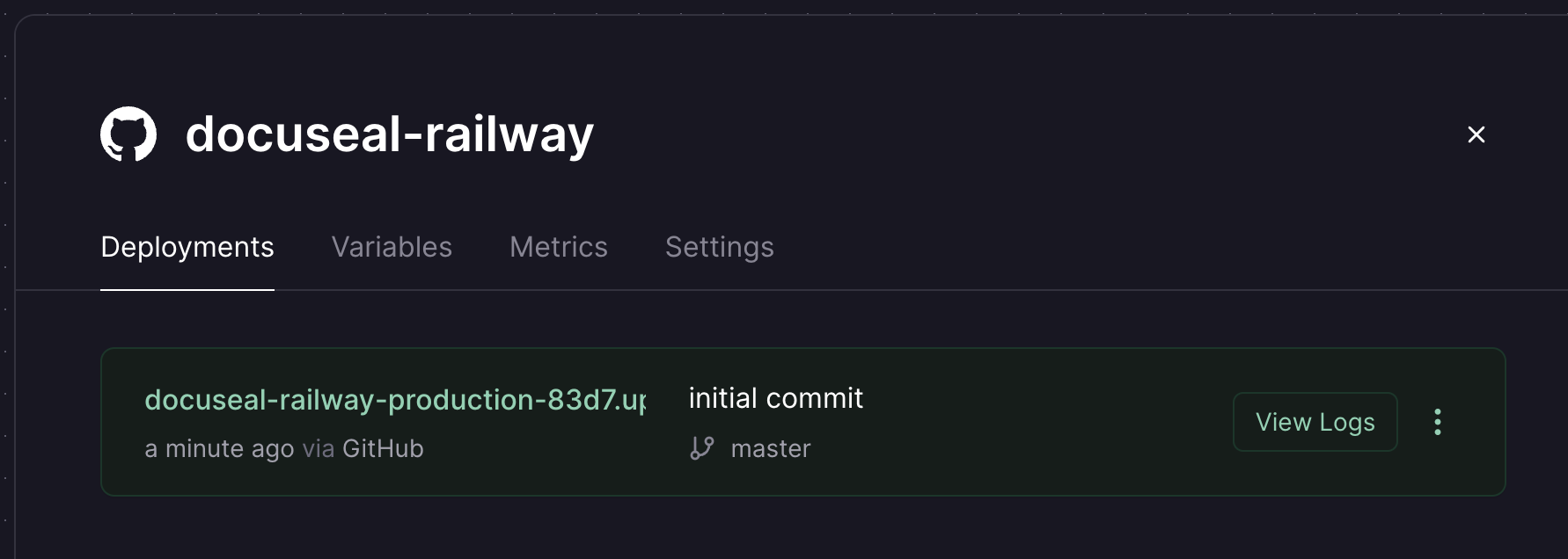 GitHub - Cynsar-Foundation/docuseal-railway