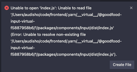 [Bug]: Module path and navigation inconsistent for workspaces in VSCode · Issue #3302 · yarnpkg ...