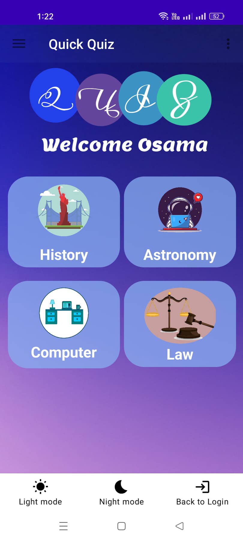 GitHub - i-osama/Quiz-App: A simple quiz application