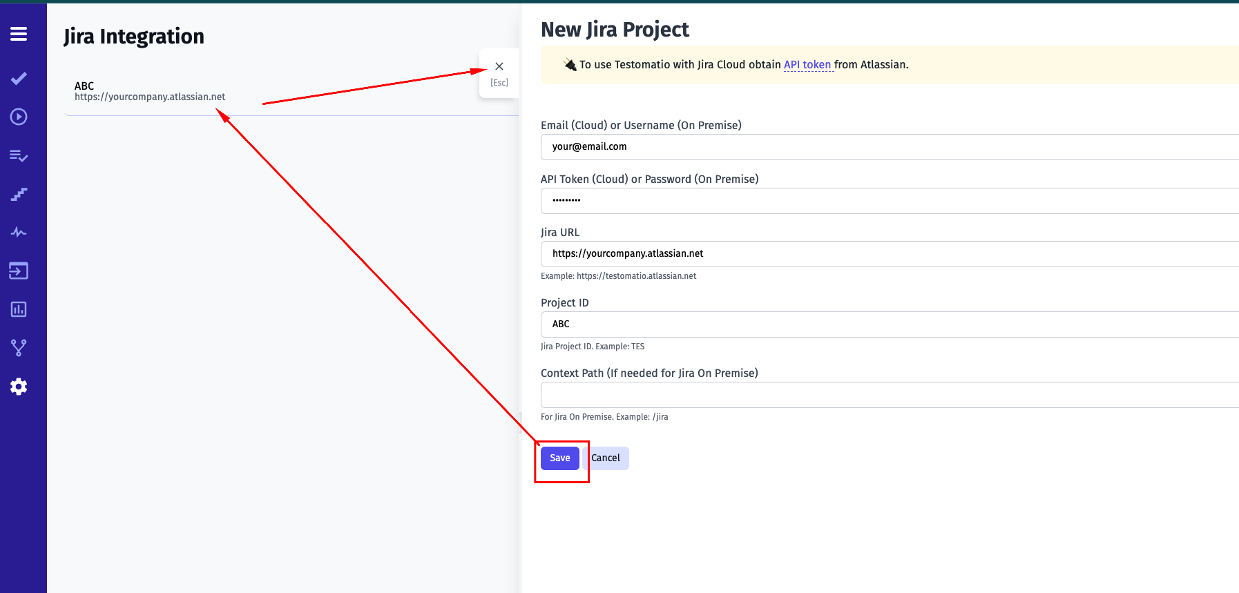 Jira S Configuration Is Not Kept · Issue 627 · Testomatio App · Github